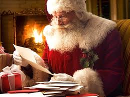 santa reading a letter – Nursing Clio